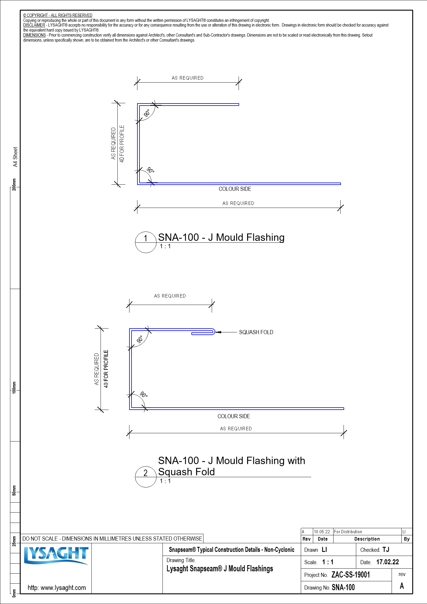 Lysaght - Fascia And Gutter - Quad SquareBead - BIMcontent.com