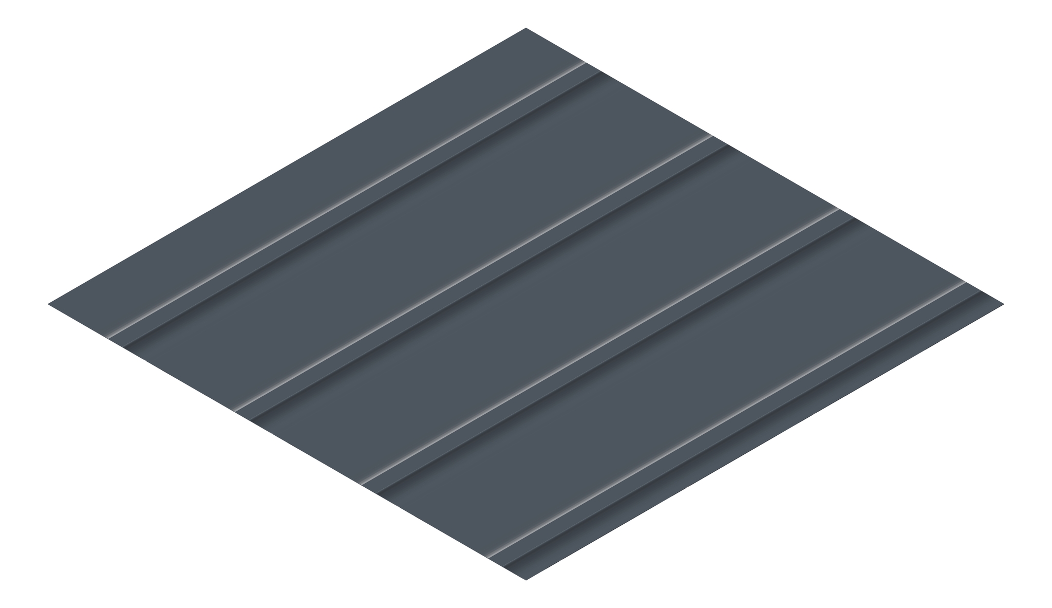 Metal SheetCladding Lysaght Zenith Snapseam265 Celestian - BIMcontent.com